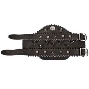 New Rock | Accessories | New Rock Mune Leather Spiked Gauntlet | Poshmark